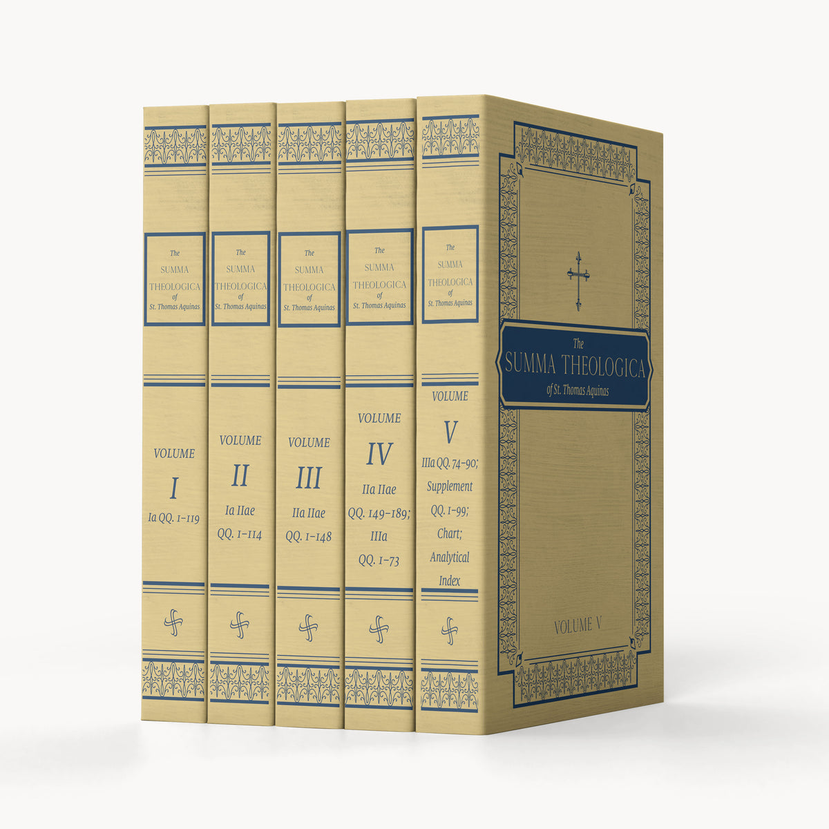 Summa Theologica: Complete 5-Volume Set